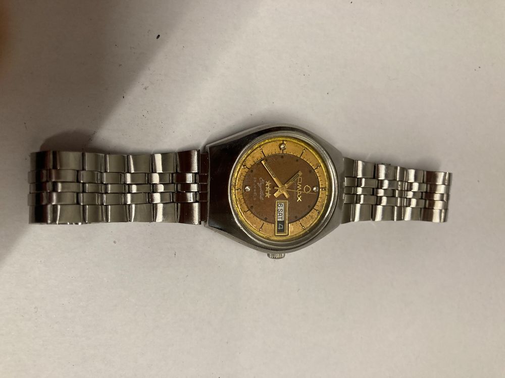 Qmax crystal vintage uhr der 70er Automatic 36 mm | Kaufen auf Ricardo