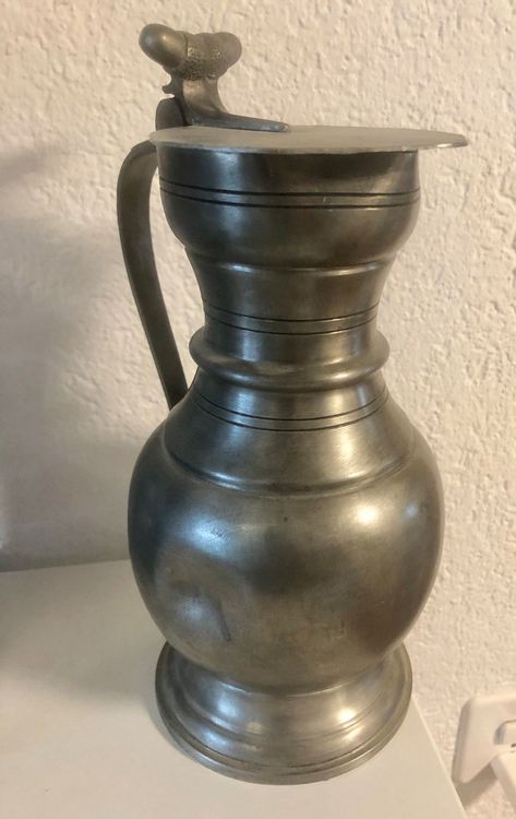 Alte Zinnkanne antik | Kaufen auf Ricardo