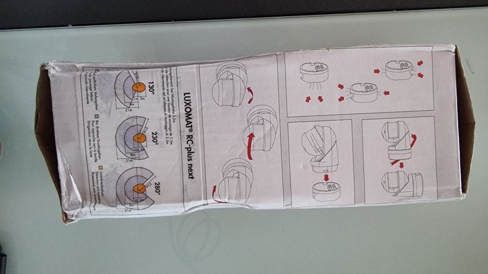 AP-Bewegungsmelder Luxomat RC-plus next 130, schwarz (Neu (gemäss Beschreibung)) in Sulgen für ...