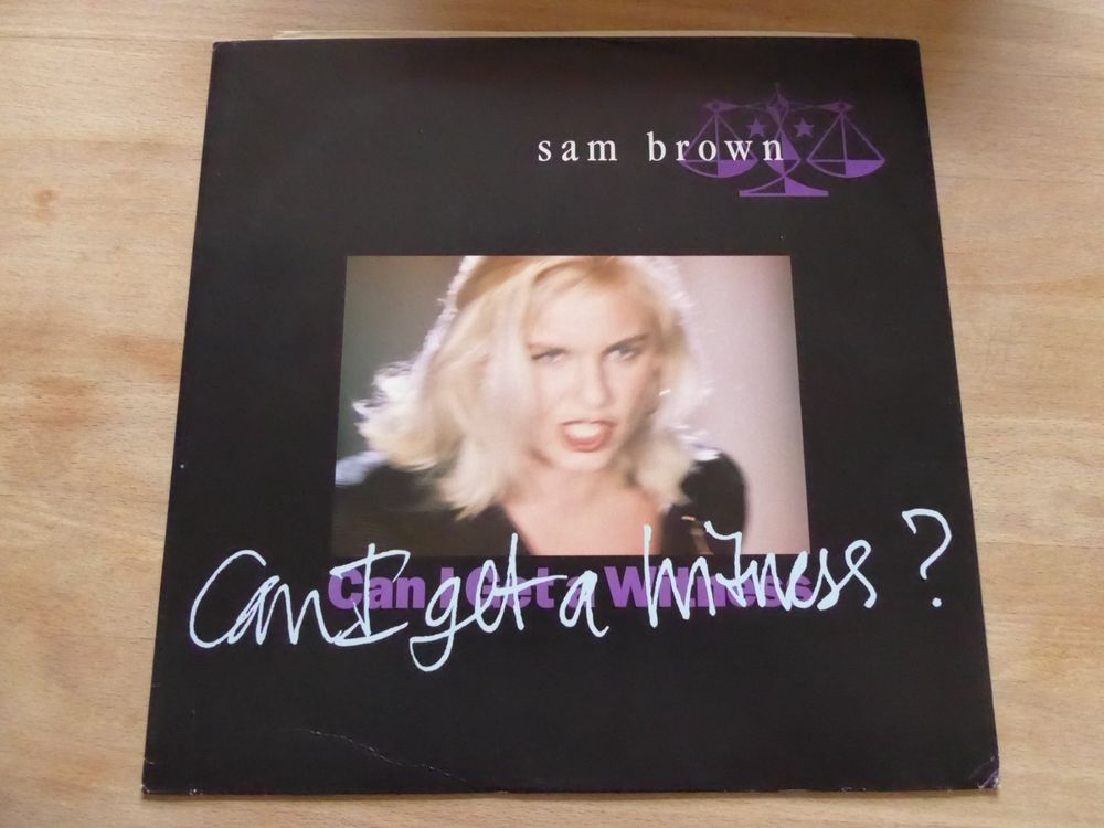 Sam Brown - Can I Get A Witness , 12" Maxi LP (Gebraucht) in Büsserach ...