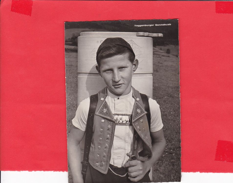 Toggenburger Sennenbueb Adolf Wetzel Phot Wattwil Kaufen Auf Ricardo