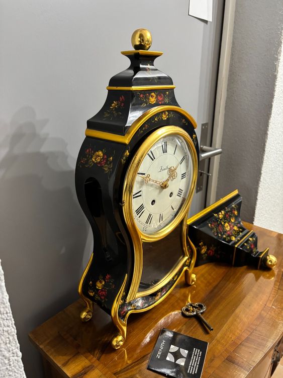 Le Castel Pendule, Holzgehäuse, funktioniert einwandfrei (Gebraucht) in ...