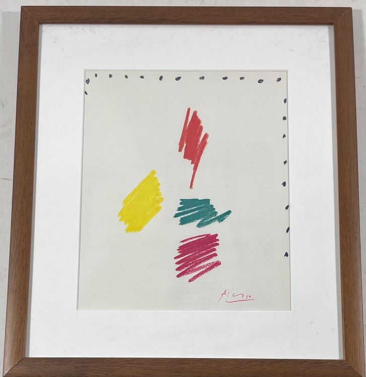 Pablo Picasso Lithographie Handsigniert mit Zertifikat (Gebraucht) in Root für CHF 360 – mit ...