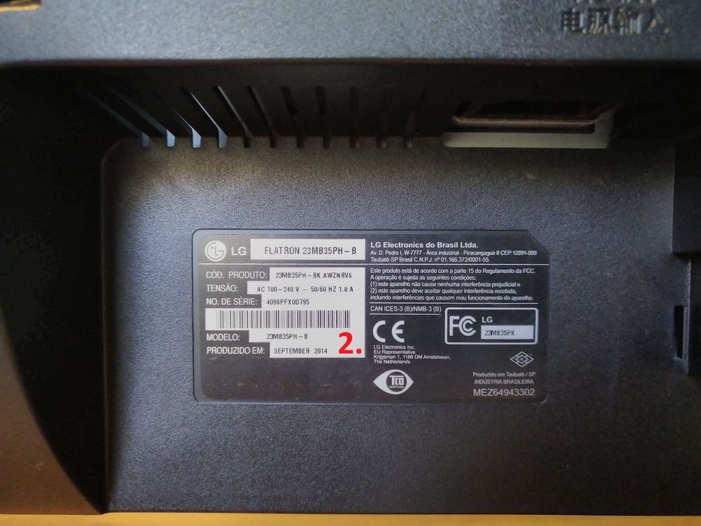 3x LG Flatron 23" Display 23MB35PH-B (Gebraucht) in Tavannes für CHF 46 ...