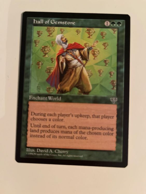 1 x Hall of Gemstone - Magic: The Gathering - MtG (Gebraucht) in Kriens ...