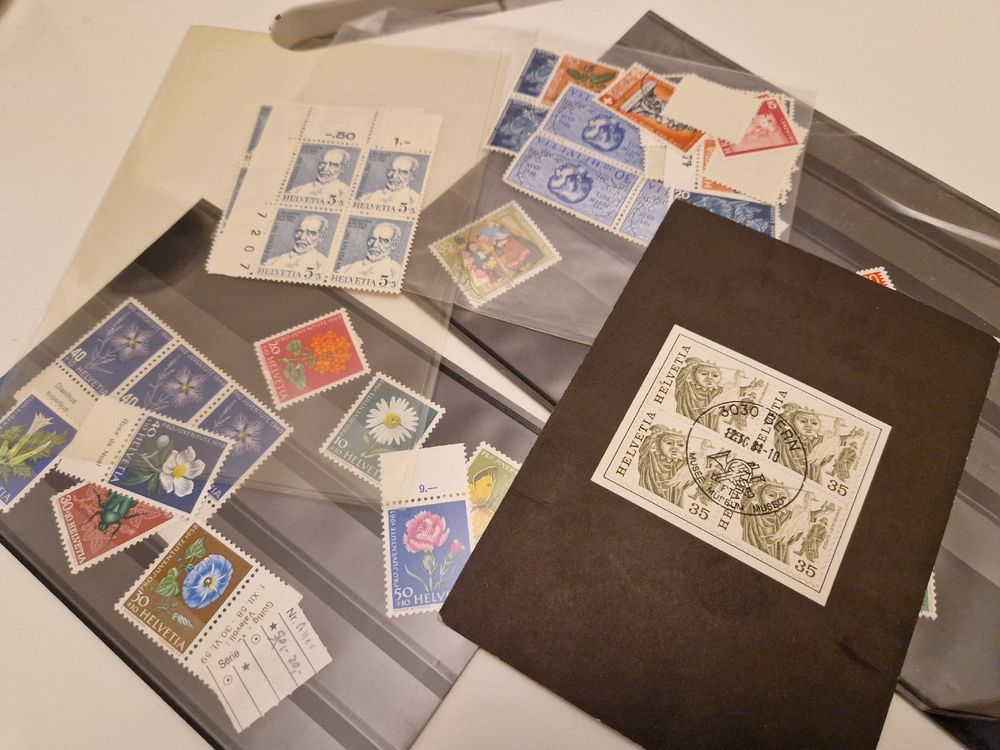Briefmarken Schweiz - Reste zum durchwühlen (Gebraucht) in St. Gallen ...