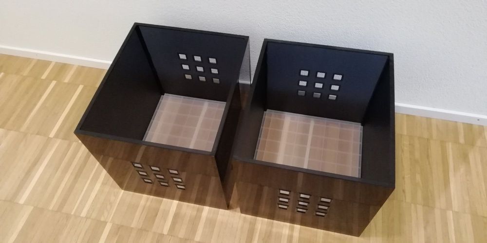2 x IKEA LEKMAN Box für KALLAX Regal (Gebraucht) in für CHF 18 – nur ...