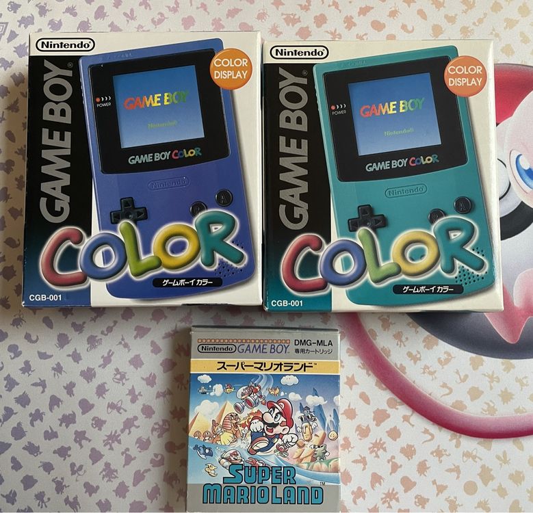 Game Boy Color 2x + Super Mario Land Japan Rar! | Kaufen auf Ricardo