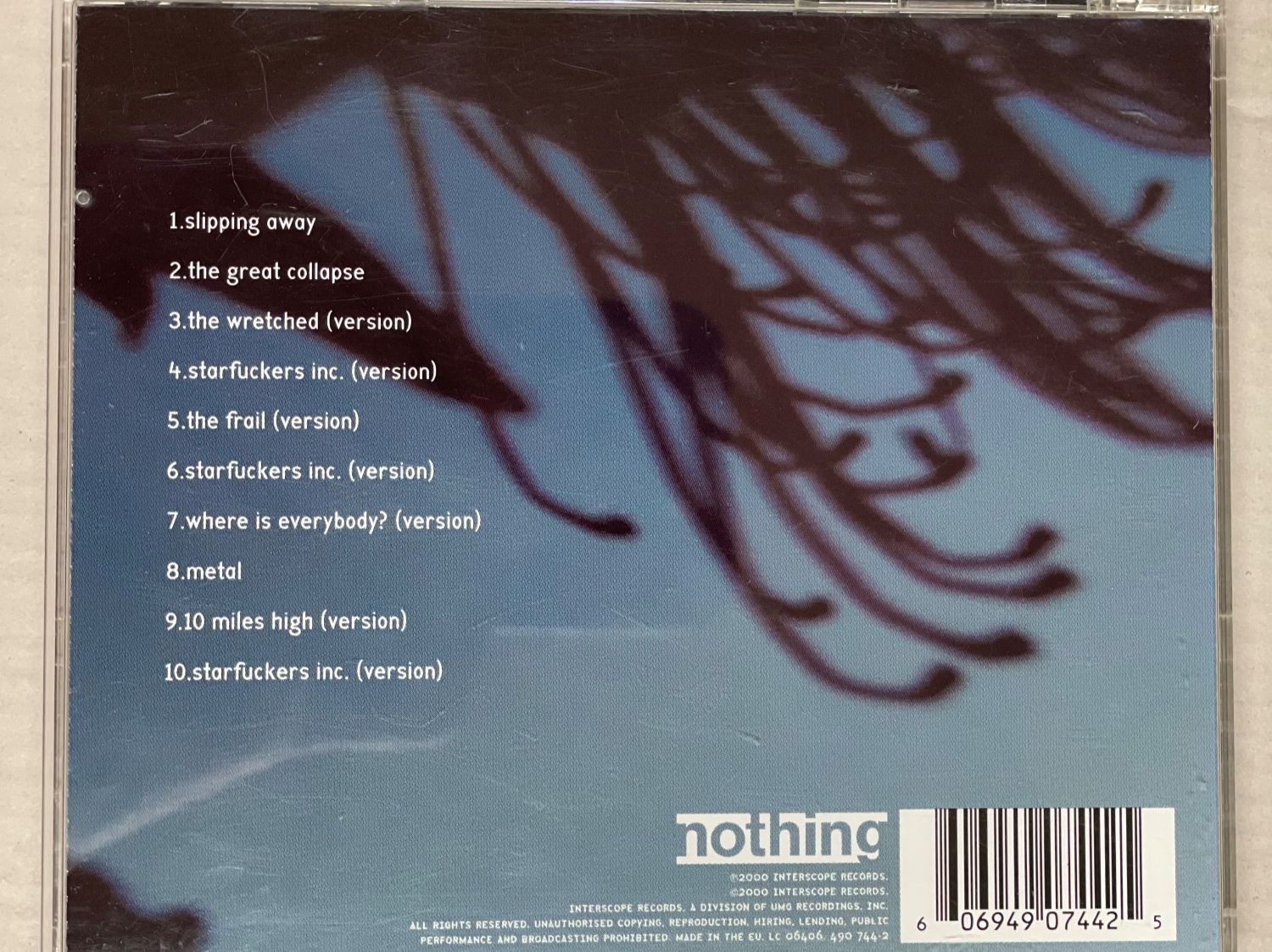 Nine Inch Nails - Things Falling Apart CD NIN - Rock - Top (Gebraucht ...