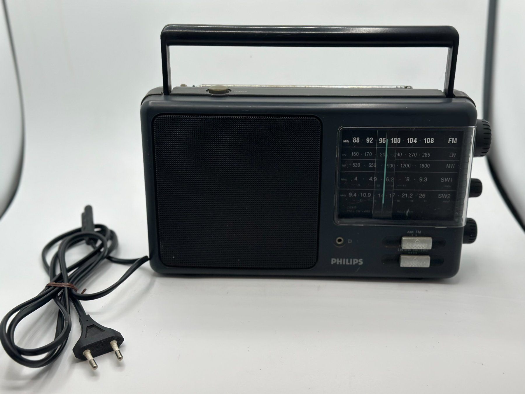 RADIO of 1990 ! Philips D 2345 +Test OK! FM/Transistor (Gebraucht) in ...