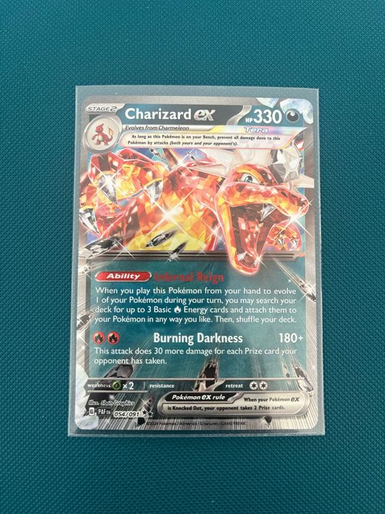 Charizard Ex 054/091 Paldean Fates (Neu (gemäss Beschreibung)) in ...