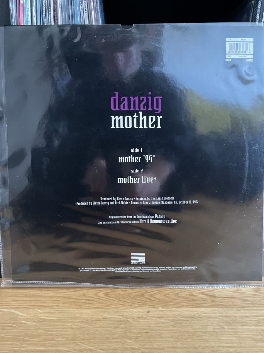 Danzig - Mother 12" H.R. Giger - Misfits / punk Selten! (Gebraucht) in ...