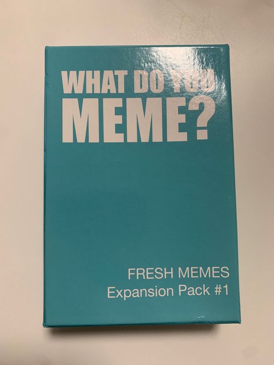 What Do You Meme? Fresh Memes Expansion Pack 1 (Neu (gemäss ...