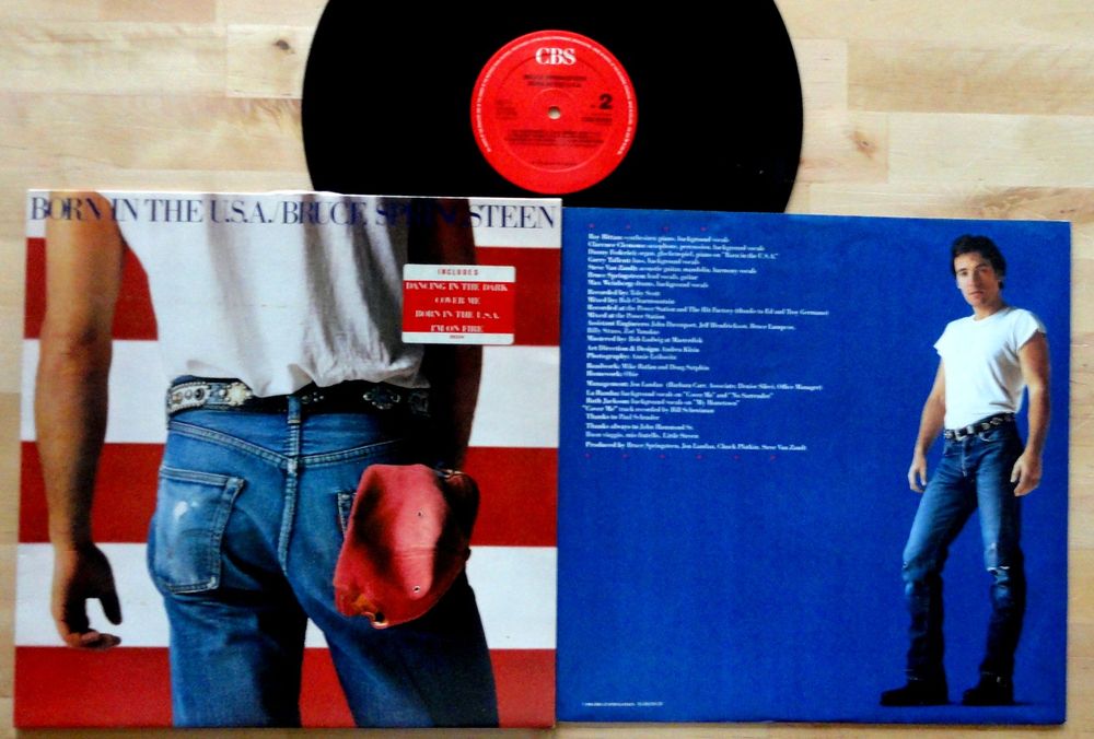 LP BRUCE SPRINGSTEEN born in the U.S.A. 1984 HARDROCK KULT (Gebraucht) in Kesswil für CHF 14 ...