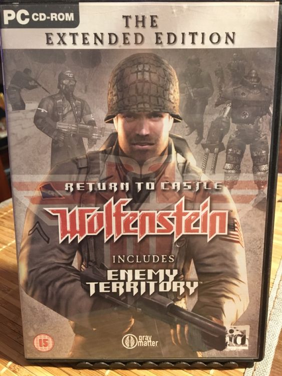 WOLFENSTEIN THE EXTENDED EDITION PC DVD-ROM (Neu (gemäss Beschreibung ...