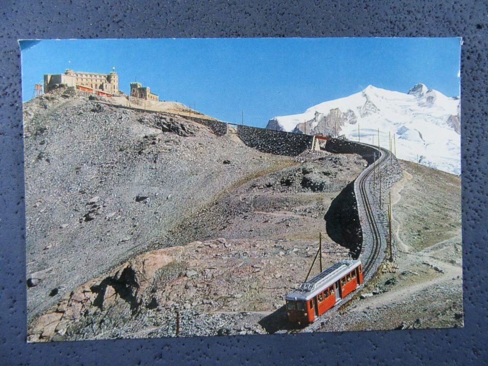 ZERMATT BAHN GORNERGRAT-KULM MONTE ROSA VS AK (Gebraucht) in Ettingen ...