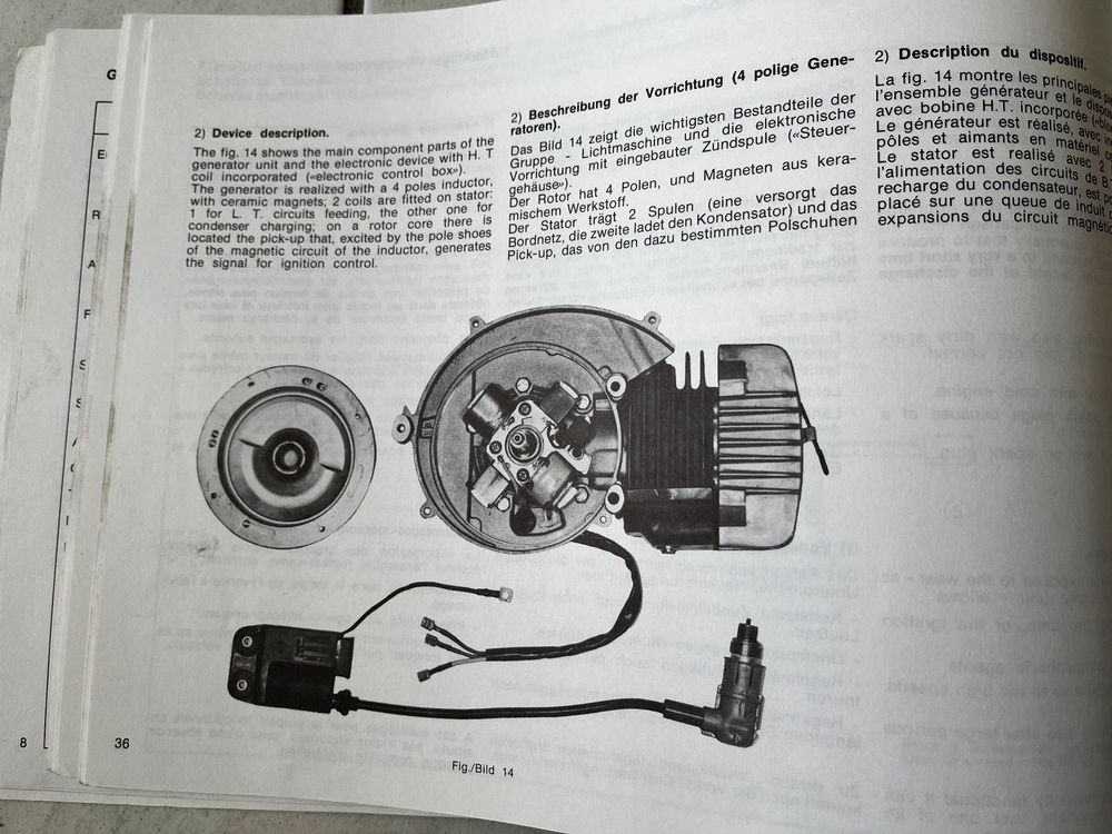 Piaggio ciao Bravo SI Original Werkstatthandbuch für Mofa (Gebraucht) in Veltheim AG für CHF 86 ...