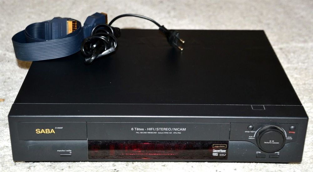 Videorecorder VHS Saba EV600F (Gebraucht) in Collonges für CHF 70 – mit Lieferung auf Ricardo kaufen