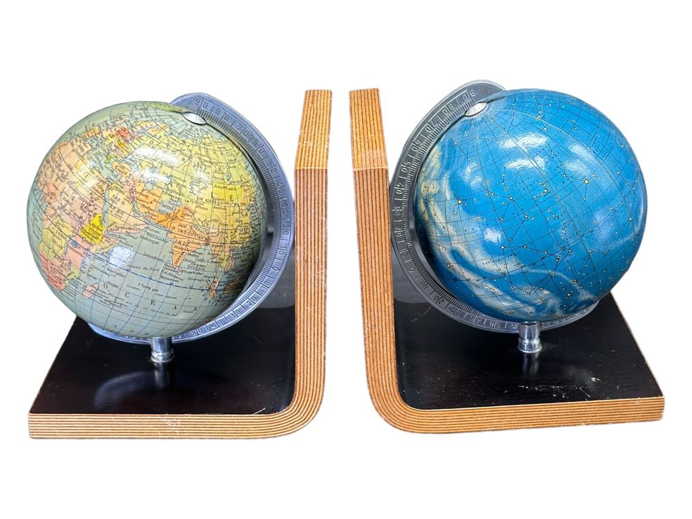 Serre livres Columbus Globes globes terrestre et céleste 60s | Kaufen ...