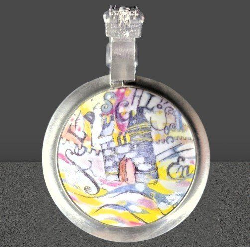 🍻 Seltener Feldschlösschen Bierkrug mit Zinndeckel 🍻 (D'occasion) à ...