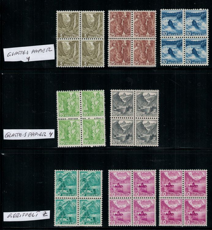 Landschaftsbilder 4er-Block Los postfrisch** ab 1.- | Kaufen auf Ricardo