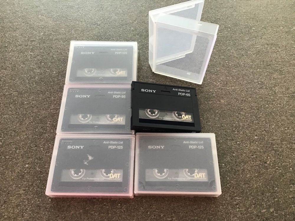 Sony PDP 65 Digital Audio Tape (Gebraucht) in Jegenstorf für CHF 5 ...