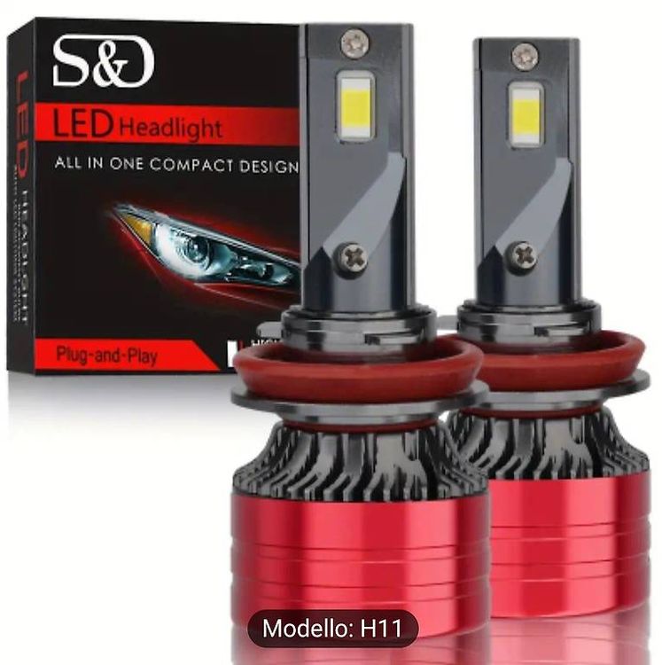 Light Led H7 - H1 120000LM 6000K Weis (Gebraucht) in Emmenbrücke für ...
