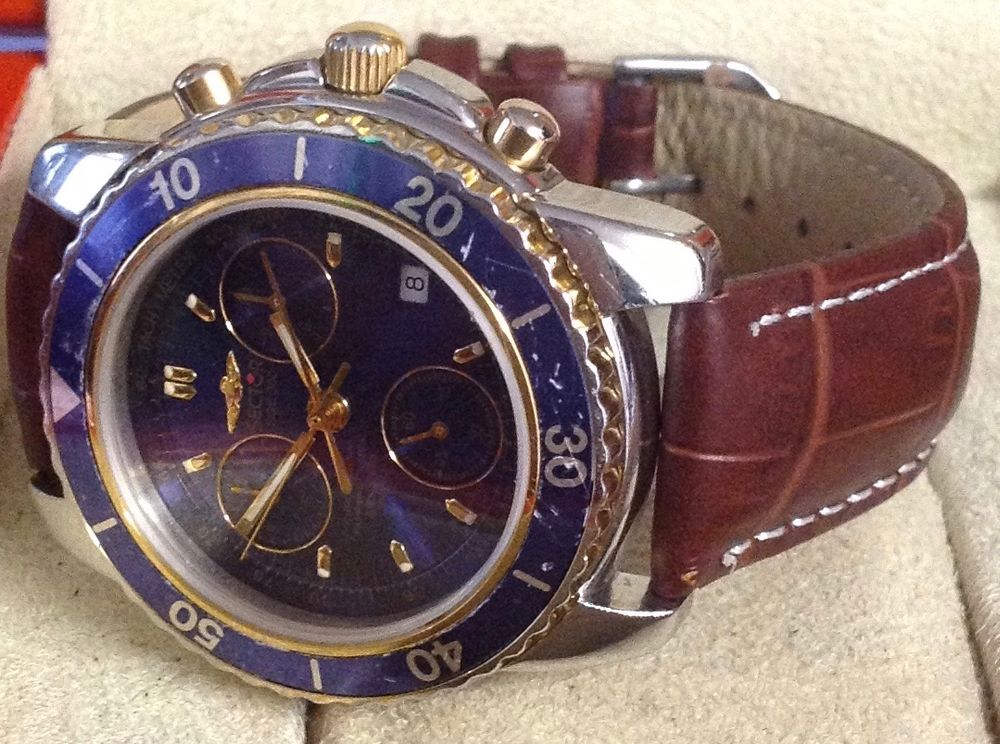 SECTOR swiss-made ETA Chronograph Herrenuhr ( Quartz/44 mm ) (Gebraucht ...
