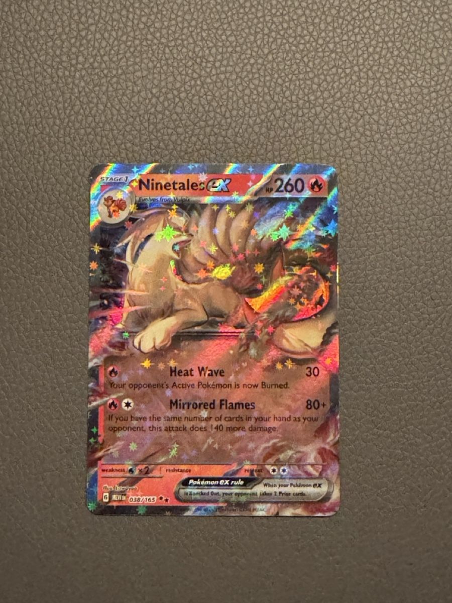 Pokemon MEW 151 EN Ninetales ex 038/165 (Neu (gemäss Beschreibung)) in ...