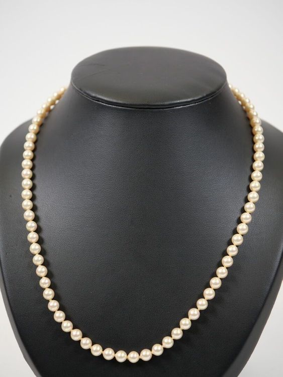 wunderschönes Halskette auch echten Majorica Perlen (Gebraucht) in ...