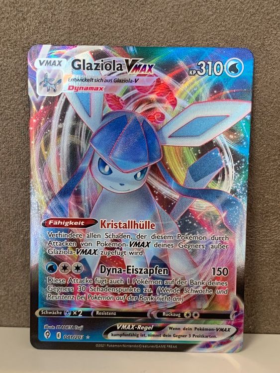 Glaziola VMAX DE Drachenwandel Pokemon 041/203 | Kaufen auf Ricardo