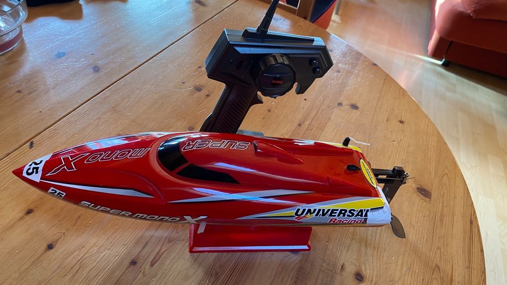 RC Jamara Super Mono X Speed Boot, wie neu (Neu (gemäss Beschreibung ...