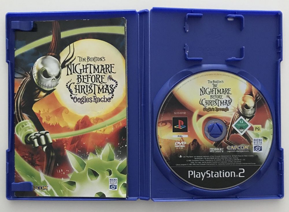 PS2 - Tim Burton's Nightmare Before Christmas: Oogie's Reven (Gebraucht ...