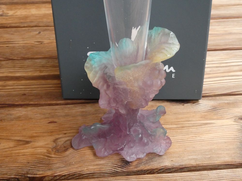 grosse Daum Vase SOLIFLORE BACCHUS PASTEL sig. Daum France (Gebraucht ...