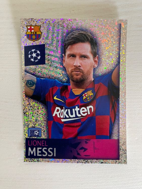 2 x Topps Lionel Messi Stickers UEFA Champions League | Kaufen auf Ricardo