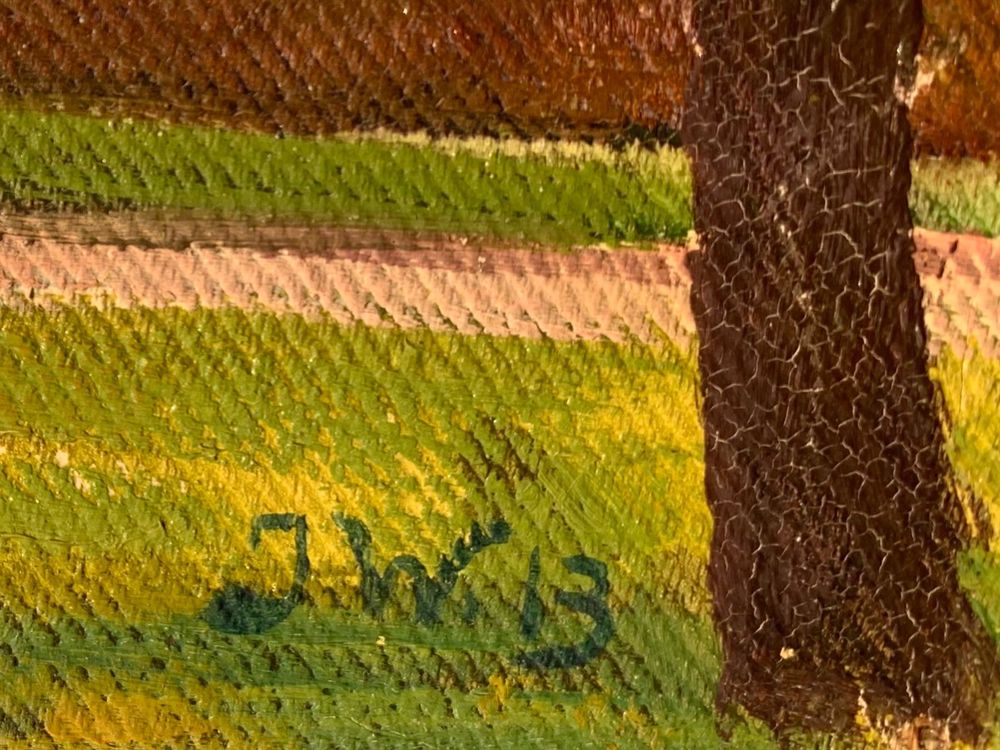 Johannes Weber (1871-1949) Gemälde | Kaufen auf Ricardo