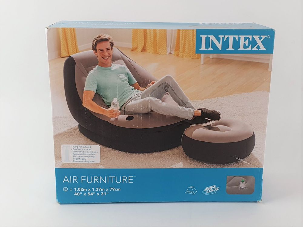 INTEX Aufblasbarer Sessel und Hocker | Kaufen auf Ricardo