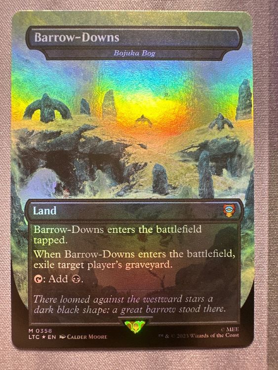 Barrow-Downs (Bojuka Bog) FOIL 0358 Lord of the Rings (Neu (gemäss ...