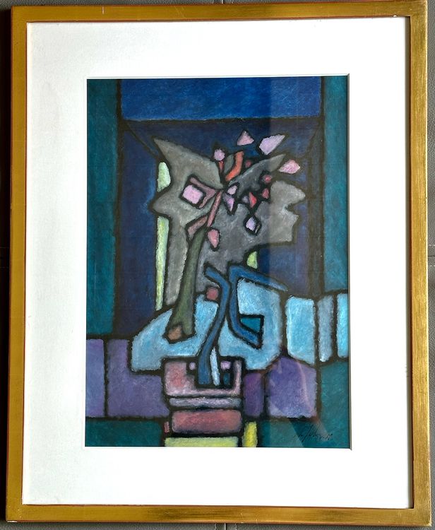 Christian Führer (1937) / Öl auf Papier (Gebraucht) in Waltenschwil für ...