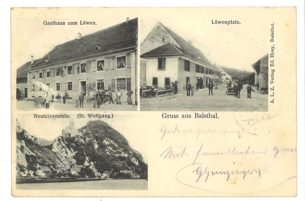 BALSTHAL SO 1904 mit Restaurant Löwen (Gebraucht) in Rothrist für CHF ...