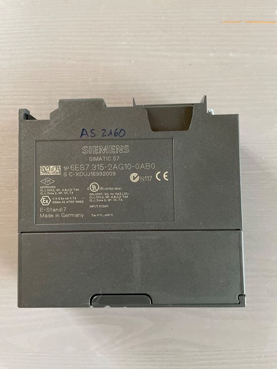 Siemens S7-300 CPU 315-2 DP (Gebraucht) in für CHF 59 – mit Lieferung ...