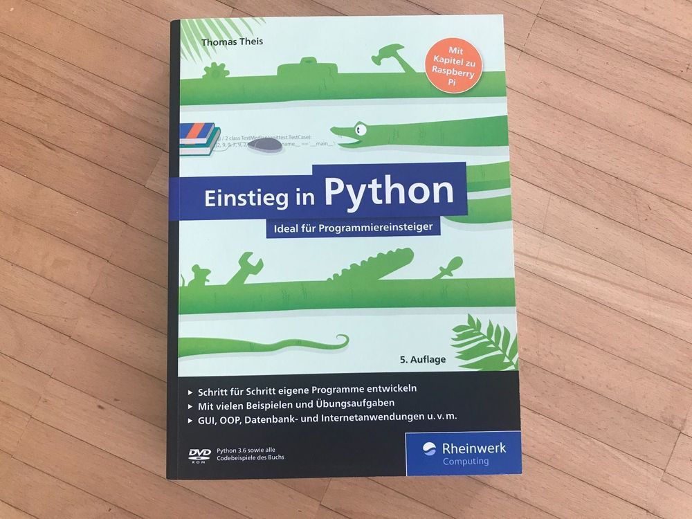 Buch Einstieg in Python, Thomas Theis | Kaufen auf Ricardo