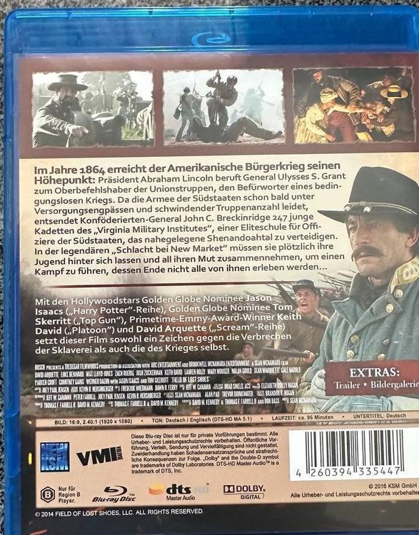 North & South - Die Schlacht bei New Market Blu-ray (Gebraucht) in Beringen für CHF 10 – mit ...