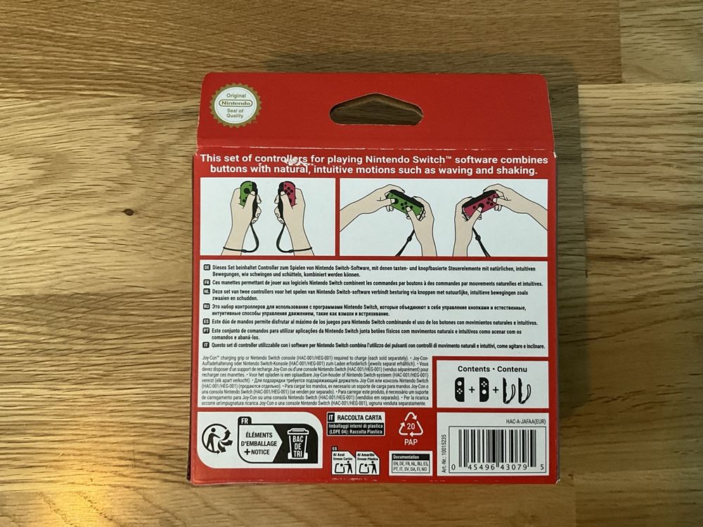 Nintendo Switch Joy-Con Set, neu und originalverpackt (Neu und ...