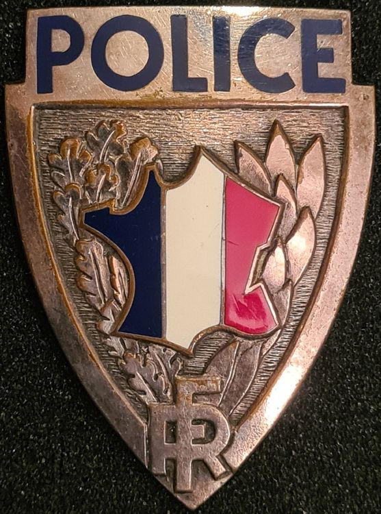insigne metal police nationale française,polizei frankreich (Défectueux ...
