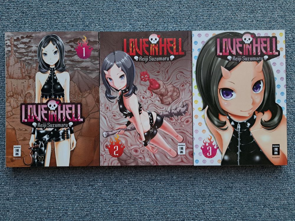 Love in Hell 1-3 Manga komplette Reihe | Kaufen auf Ricardo