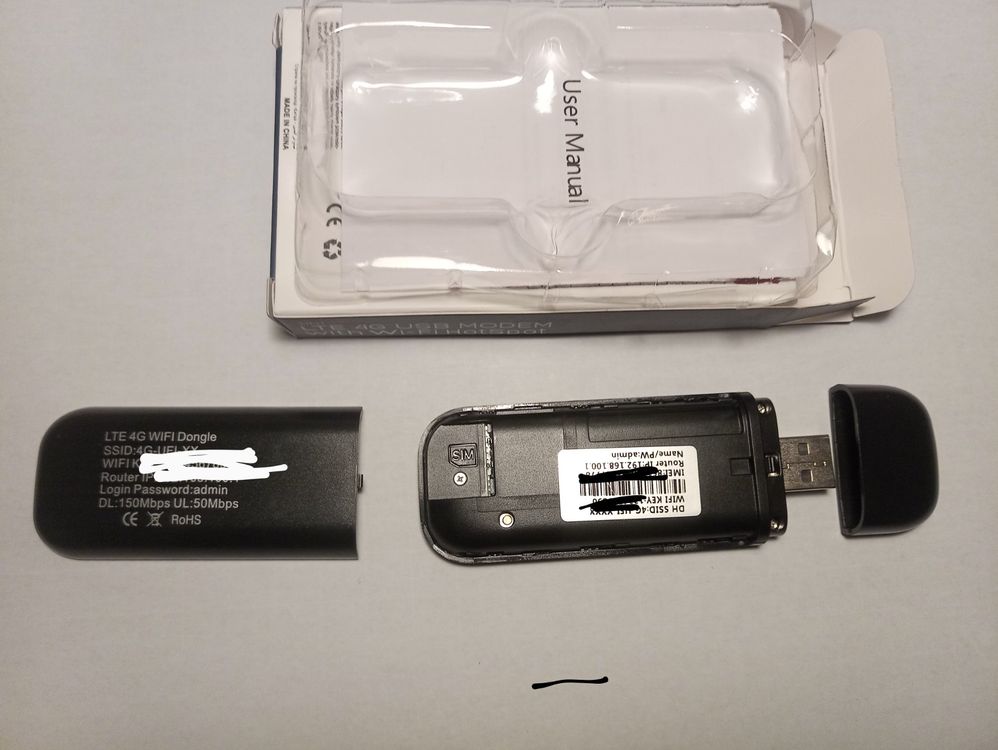 4G LTE WIFI USB Modem Hotspot Router Sim WPA3 150 Mbps, ws (Neu und ...