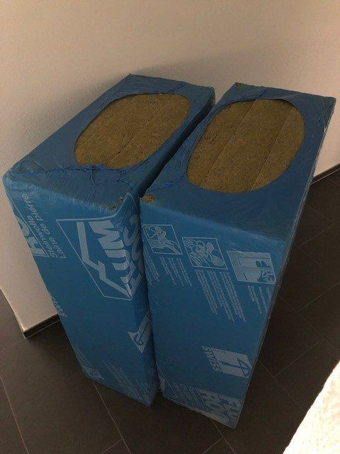Wärmedämmung Flumroc Steinwolle (2 Pack à je 3 Platten) (Neu und ...