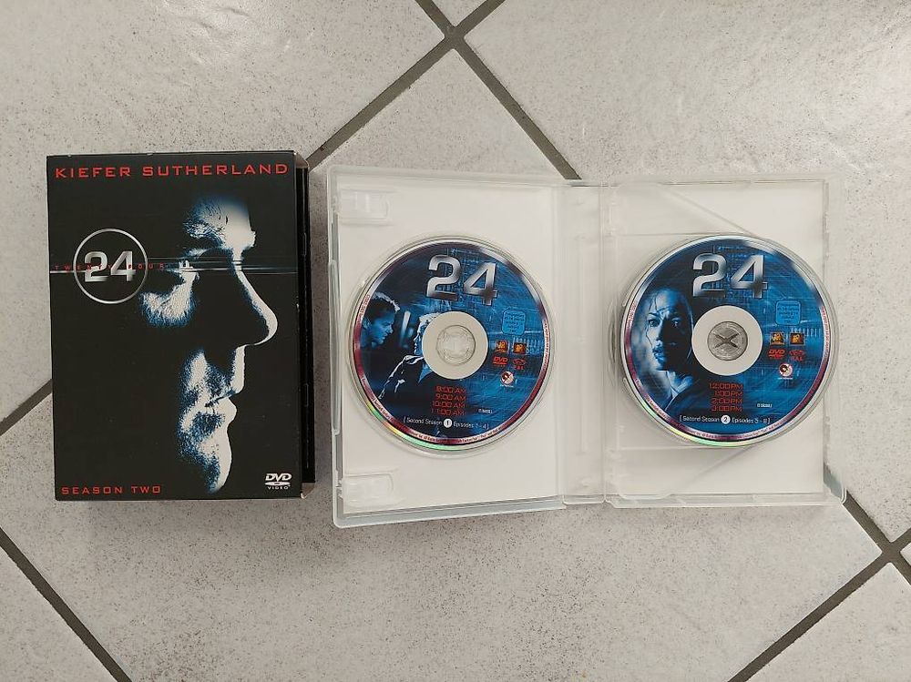 24 Serie, DVD Box mit gesamter Staffel 2 und Staffel 3 (Gebraucht) in Otelfingen für CHF 10 ...