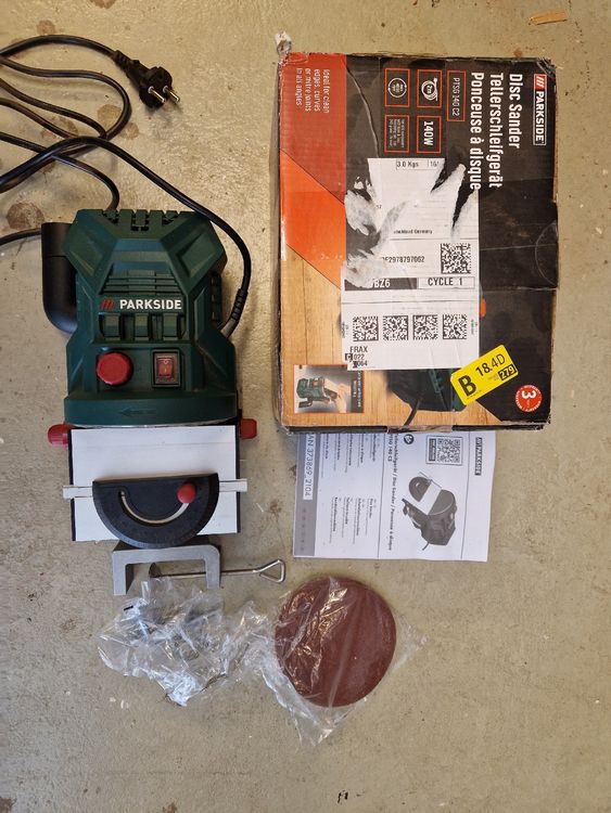 PARK SIDE Tellerschleifgerät PTSG 140 C2 Schleifer wie neu! | Kaufen ...